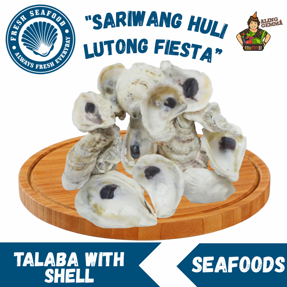 Talaba with shell – Aling Gemma Online Palengke