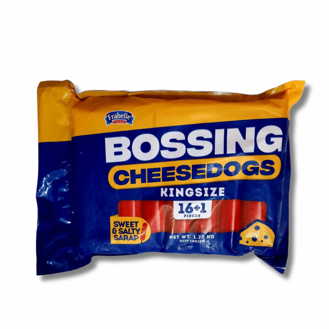 Frabelle Bossing Cheesedog King Size - 16pcs+1pc 1.2kg – Aling Gemma ...