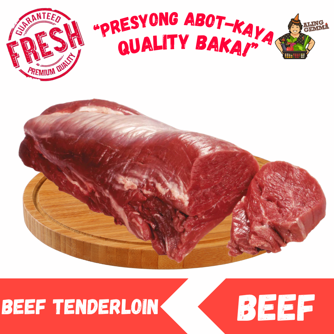 Beef - Tenderloin – Aling Gemma Online Palengke