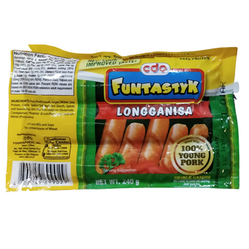 CDO Fantastic Longanisa 240g – Aling Gemma Online Palengke